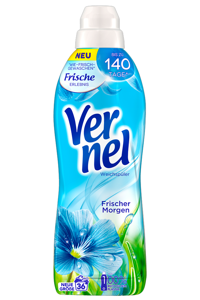 Bis zu 140 Tage “wie-frisch-gewaschen“- Duft mit Vernel