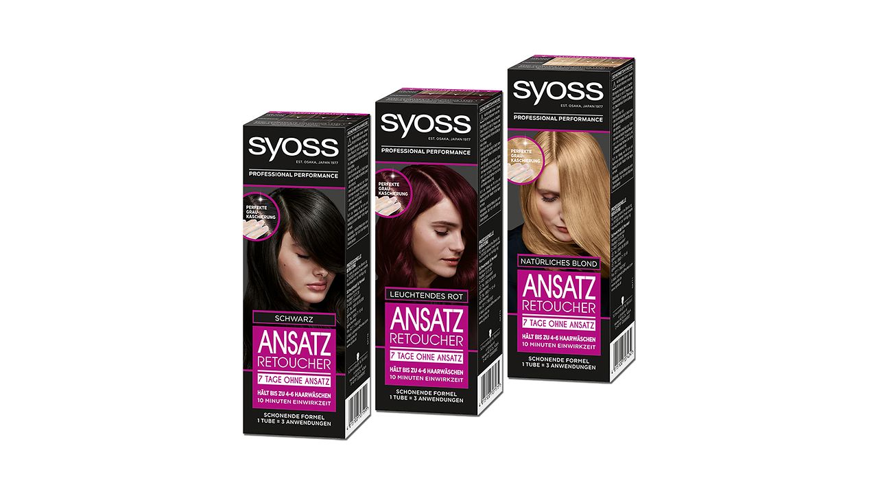 Ansatz-bereit in nur 10 Minuten: der neue syoss Ansatz Retoucher 7 Tage ...