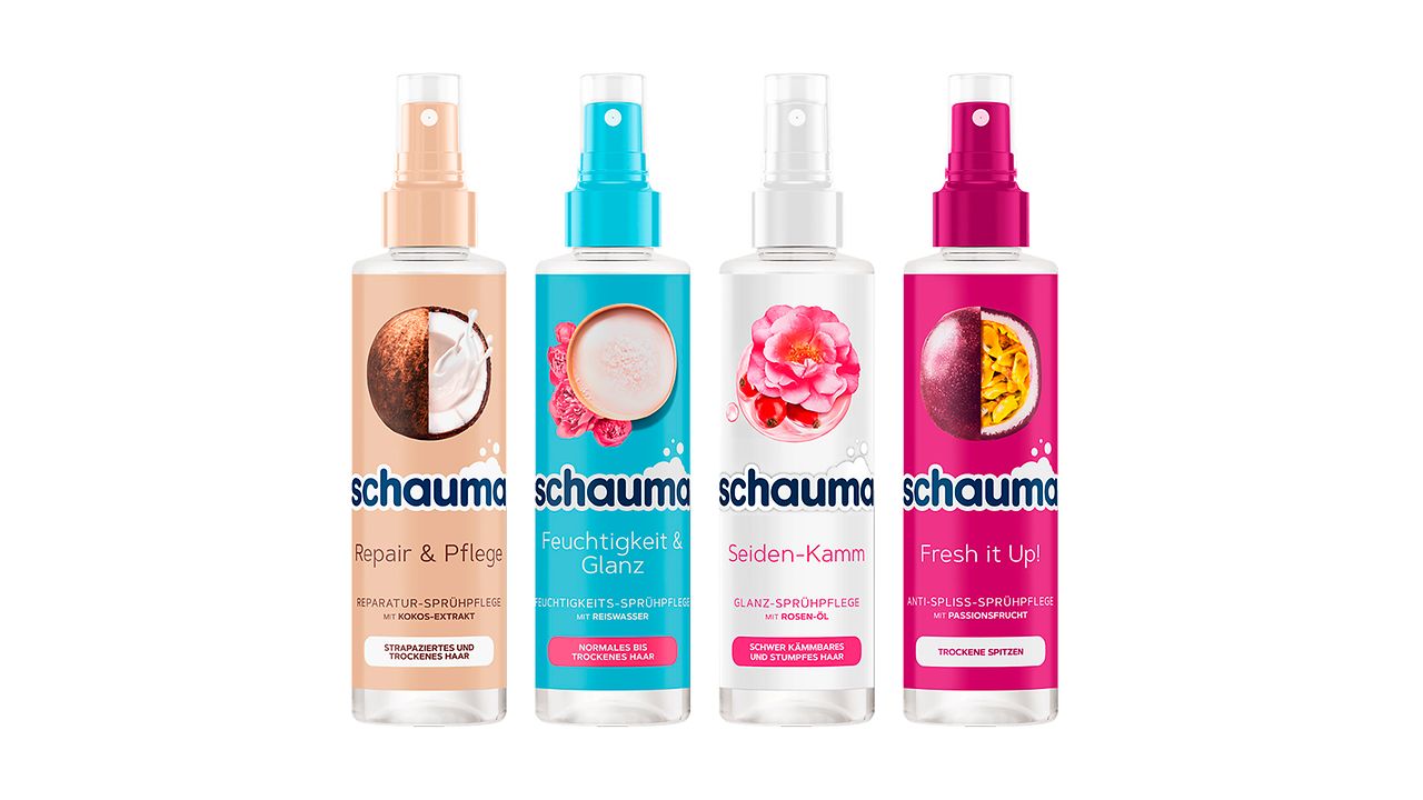 Pflegen, entwirren und schützen in nur einem Step: die neuen Schauma ...