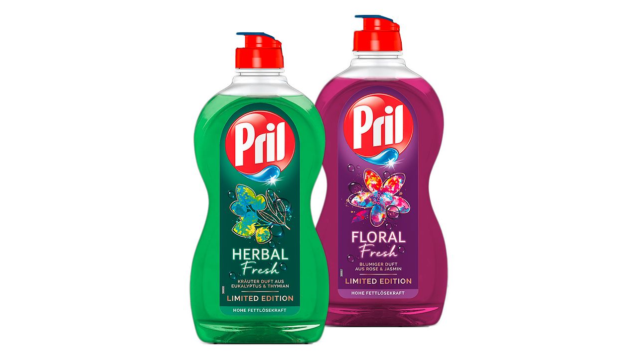 Die Pril Limited Edition bringt außergewöhnliche Düfte von Kräutern und ...