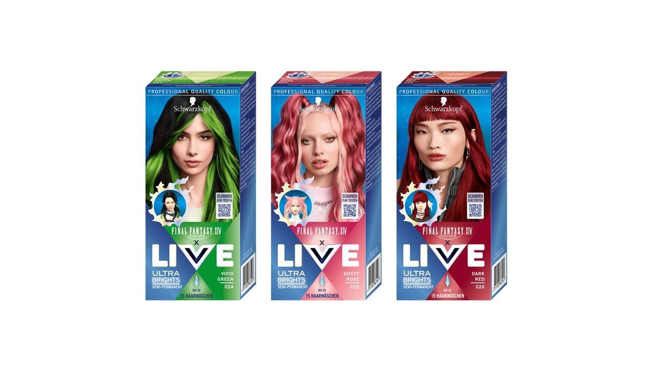 Mit Schwarzkopf LIVE Ultra Brights x FINAL FANTASY XIV