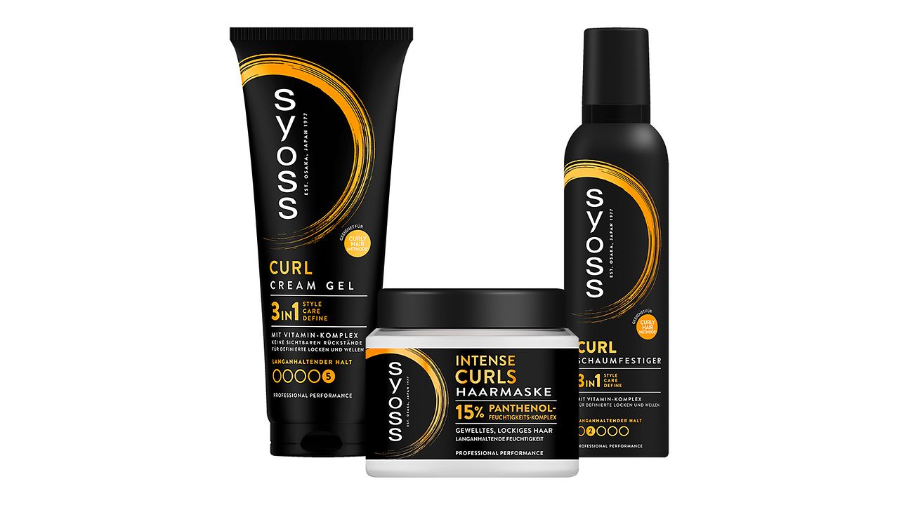 Deine Curls, dein Statement – mit den Neuheiten der Syoss Curls Range